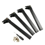 Adjustable Folding Table Legs with Self-Locking Hinge - Sturdy Metal ...