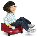 Radio Flyer, Spin 'N' Saucer, Caster Ride-on for Kids, Red, Alien ...