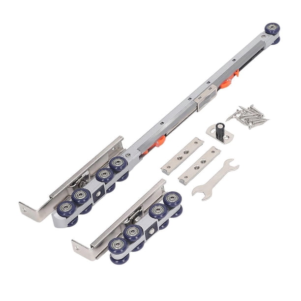 Hoist Trolley 8 Wheel 80KG Bearing 2 Way Trolley Roller Assembly ...