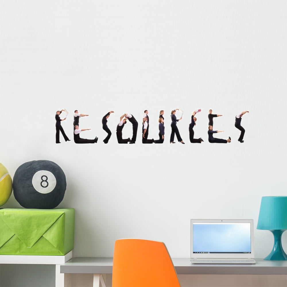 Business Human Resources Wall Decal by Wallmonkeys Peel and Stick ...