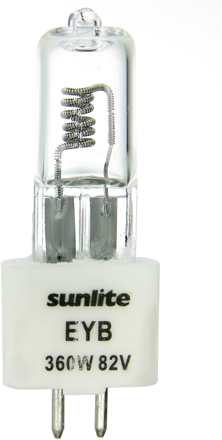 Sunlite EYB 360W/T3.5/82V/CL/G5.3 360-Watt 82-Volt Bi-Pin Based Stage ...