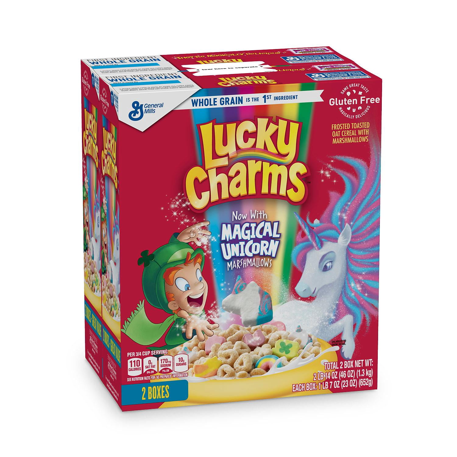Lucky Charms Cereal 23 Oz 2 Pk Walmart