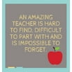 Thank you teacher book to sign, teacher appreciation book (hardcover ...