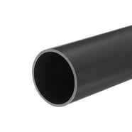Clear Rigid Tube Round Plastic Tubing with Red Rubber Cap, 305mm/ 12 ...
