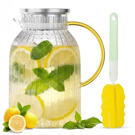 Mr. Coffee TP70 3-Quart Replacement Pitcher with Large Lid for Iced Tea ...