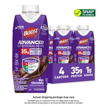 BOOST Max 30g High Protein Nutritional Drink Shakes, Rich Chocolate, 11 ...
