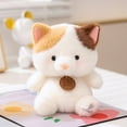 Furry Panda Plush Dolls Kitten Toy Furry Stuffed Toy Cuddle Toy for ...