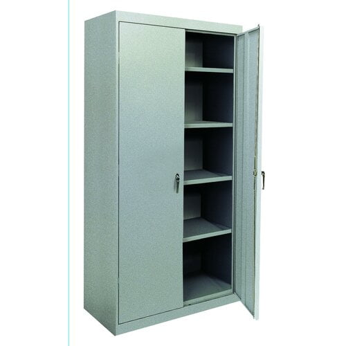 Classic Series 36"W x 78"H x 18"D Storage Cabinet with Adjustable ...