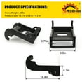 ONECHOI X-Change Bracket, Quick Attach Excavator Bucket Mount for ...