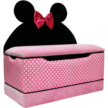 Disney Minnie Mouse Large Toy Box - Walmart.com