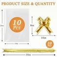 16"x24" Clear Cellophane Gift Bags - Includes Bows – 10 Pack Cellophane ...