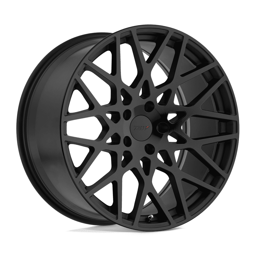 TSW Cast Aluminum Rim TWVLE 19X8.5 5X100 DBL BLACK 35MM ...