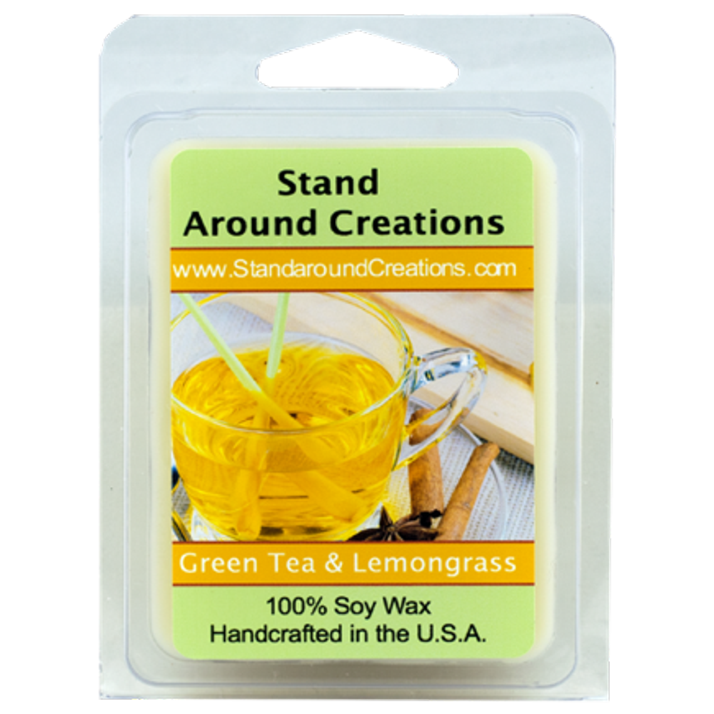 Green Tea And Lemongrass Wax Melt 3 Oz