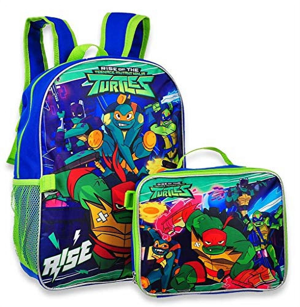 Mochila Ninja Turtles TMNT 16' con Lonchera Desmontable A Juego ...