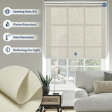 Keego Motorized Blinds with Remote Control Rechargeable Battery Automatic Window Shades Smart ...