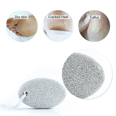 Foot Care Exfoliating Scrub Stone Dead Skin Remove Pedicure Scrubber ...