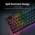 Redragon K552 Mechanical Gaming Keyboard, RGB Rainbow Backlit, 87 Keys ...