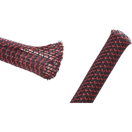 25ft - 1/2 inch Split Sleeving and 25ft - 1/2 inch Expandable Sleeving ...