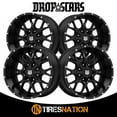 Dropstars 645B 20x9 6x135/6x139.7 +18et Satin Black Milled Wheel 2018 ...