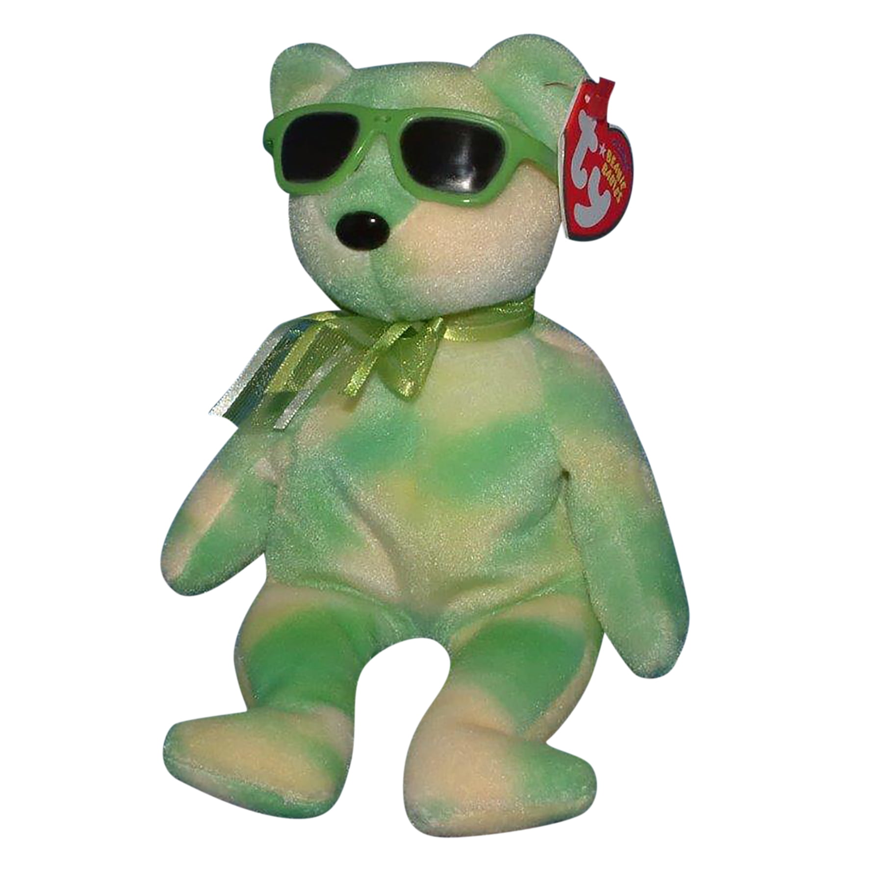 Ty Beanie Baby: Lime Ice the Bear - Trade Show Exclusive | Stuffed ...