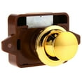 Gold Push Button Catch Lock for Cabinet Door in RV, Yacht and Motorhome ...