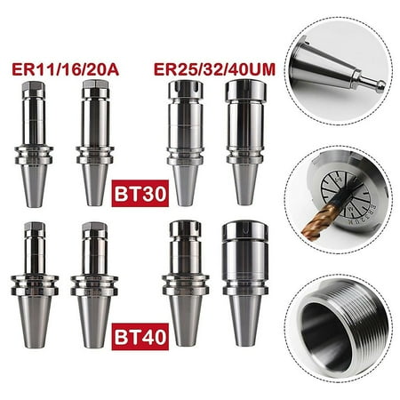 Precision Er Um Collet Chuck Holder Bt 30 40 Taper Shank Cnc Ecoflow ...
