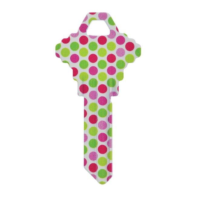 WacKeys Polka Dot Universal Key Blank #68, SC1 - Walmart.com