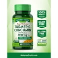 Nature's Truth Turmeric Curcumin 1600mg, 60 Softgel Capsules With Ginger, Astragalus, & Black ...
