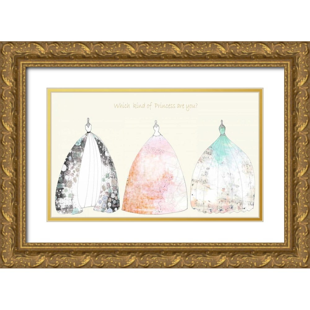 Ogren, Sarah 14x10 Gold Ornate Wood Framed with Double Matting Museum Art Print Titled - Which ...