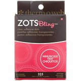 Zots Adhesive Dots Bling .125In Diam .015 Thick 325Ct Roll - Walmart.com