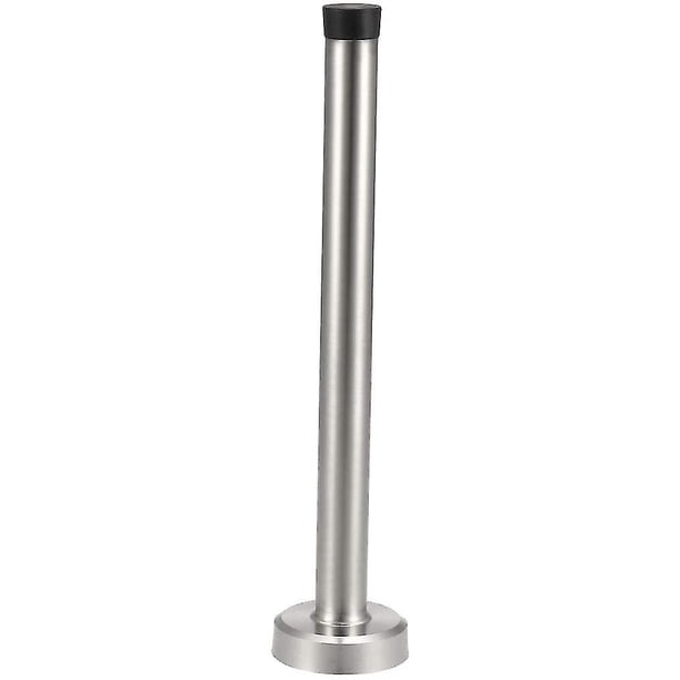 Sourcing Map 201 Stainless Steel Door Stop Wall Mount Rubber Bumpers ...