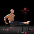 Free Shipping! Rubberbanditz Heavy-Duty Parallettes Push Up Dip Bars ...