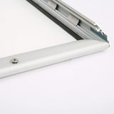 Lockable Weatherproof Snap Poster Frame 30x40 Inch Silver 1.38 ...