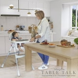 Free Shipping! Dream On Me Portable 2-In-1 Table Talk High Chair, Gray ...
