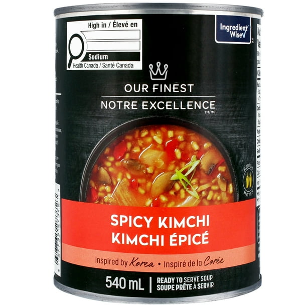 Our Finest Spicy Kimchi Soup, 540 mL - Walmart.ca