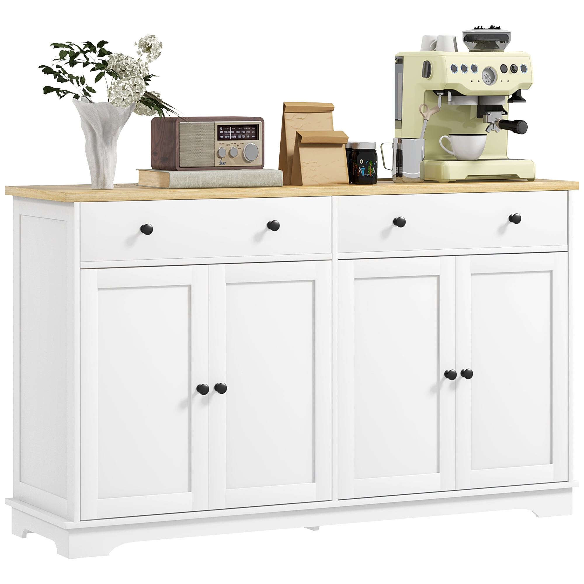 Click here for Homcom Sideboard Cabinet With Storage Drawers Adju... prices