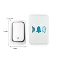 Smart Wireless Doorbell WiFi Connection Remote Control Via APP No ...