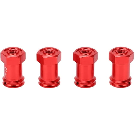 4pcs 12mm Wheel Hex Hub Adapter RC Aluminum Wheel Hex Hub 15mm Offset Extension Adapter Wheel ...