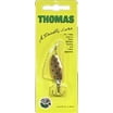 Thomas Cyclone Wobbler Spoon Freshwater Fishing Lure, Gold/Red, 1 1/2 ...