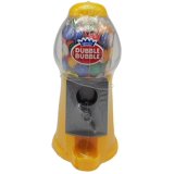 YELLOW - 7" Colorful Classic Gumball Machine Coin Bank (with Gumballs ...