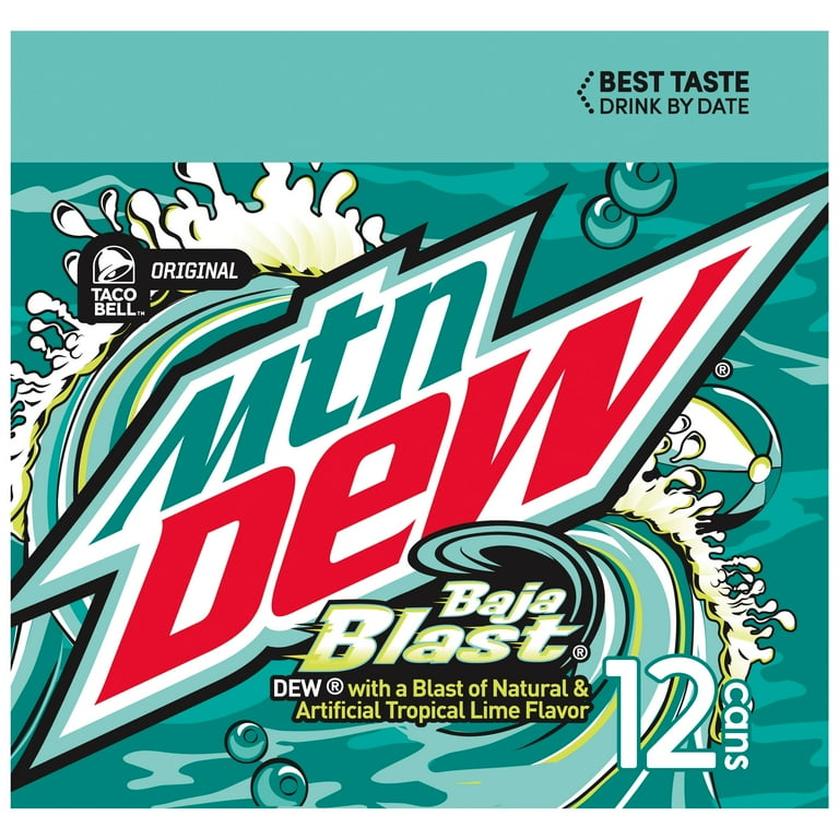 Mountain Dew Baja Blast Logo