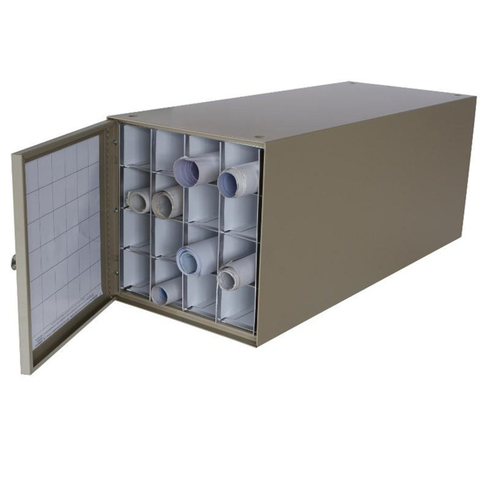 Adir Stackable Steel Roll File with 16 Compartments - Walmart.com