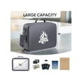 Fireproof Document Box With Lock, Portable Fireproof Document Bag ...