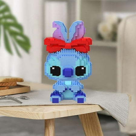 Stitch Micro Building Blocks Diy Cute Disney Lilo And Stitch Angel Mini ...