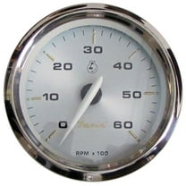 Faria 39004 Kronos Tachometer (6000 RPM) Gas - 4" - Walmart.com
