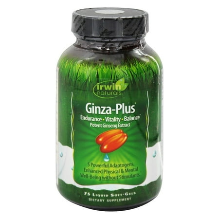 Irwin Naturals - Ginza-Plus - 75 Softgels | Walmart Canada