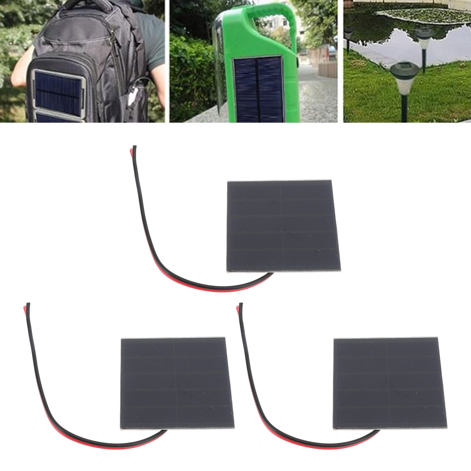Paneles Solares Pequeños, Compacto 3 Set 1W Kits de Paneles Solares de ...