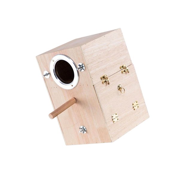 Parrot Breeding Box Parakeet Nesting Parakeet Birds Box Small Birds ...