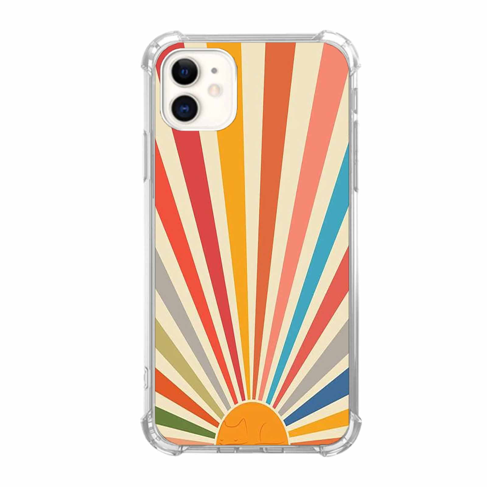 Sunny Weather Case for iPhone 12 ,Aesthetic Art Design Pattern TPU ...