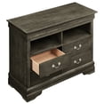 TV Media Chest for Bedroom | Traditional Style with Carved Details ...